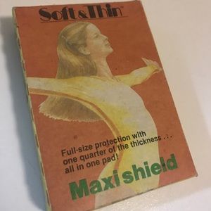 Other | Vintage Soft Thin Maxi Pad In Original Box | Poshmark